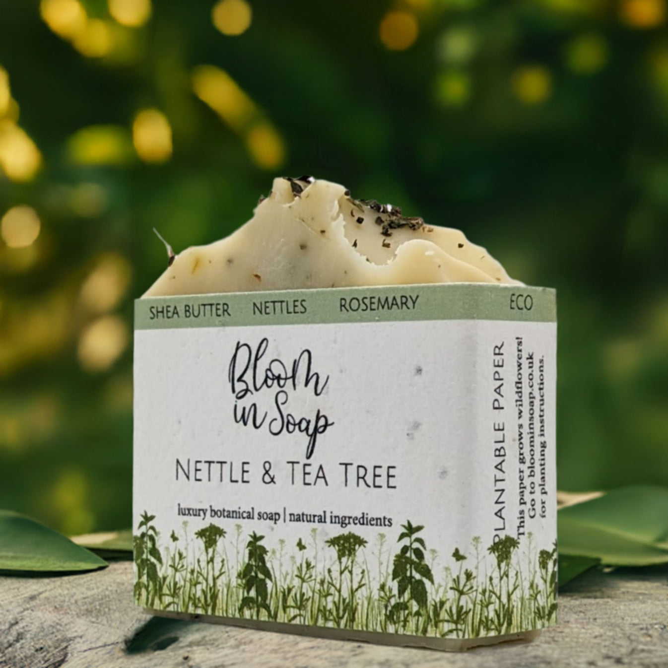 Nettle & Tea Tree | Tea Tree Oil Soap | Bloom In Soap